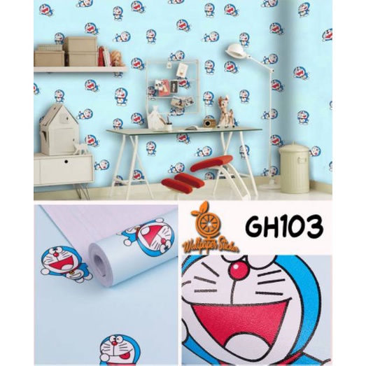 Jual Barnik88 Wallpaper Sticker dinding 45 x 8M karakter animasi ...