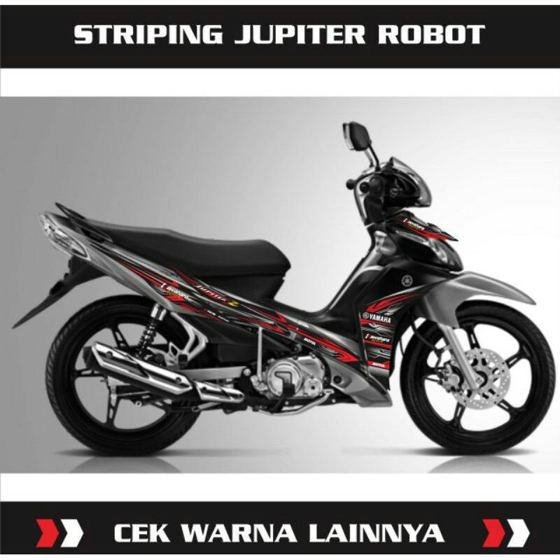 Jual STICKER/STRIPING LIST BODY JUPITER Z ROBOT | Shopee Indonesia
