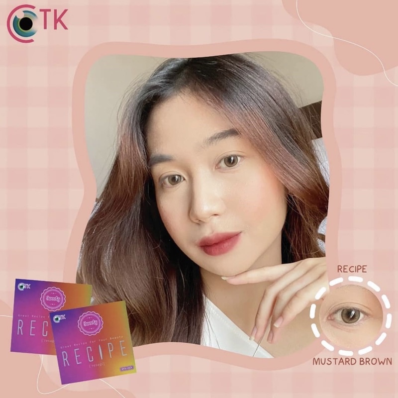Jual Softlens RECIPE 14,5 MM Normal & Minus (-0,50 S/D -6,00) By CTK ...