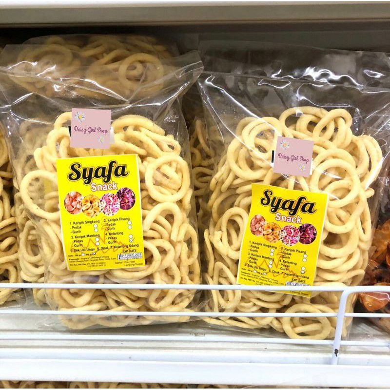 Jual Kelanting singkong Syafa khas kota metro,Makanan ringan ,Kelanting ...