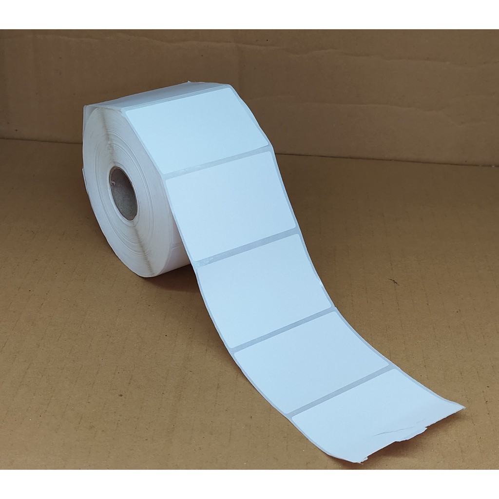 Jual Label Stiker Direct Thermal 60x40 mm 500pcs Gap Core1" Etiket ...