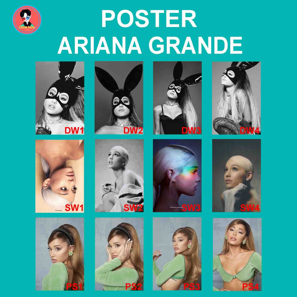 Jual (ISI 2 PCS) Poster ARIANA GRANDE - Pajangan Dinding ARIANA GRANDE ...