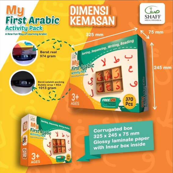Jual My first Arabic Pack (Ready Stock) | Shopee Indonesia