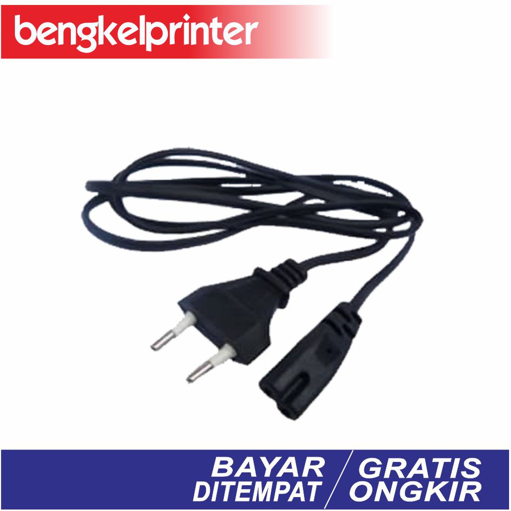 Jual Kabel Power Printer Canon Epson Hp 2 Lubang Kuat Murah | Shopee ...