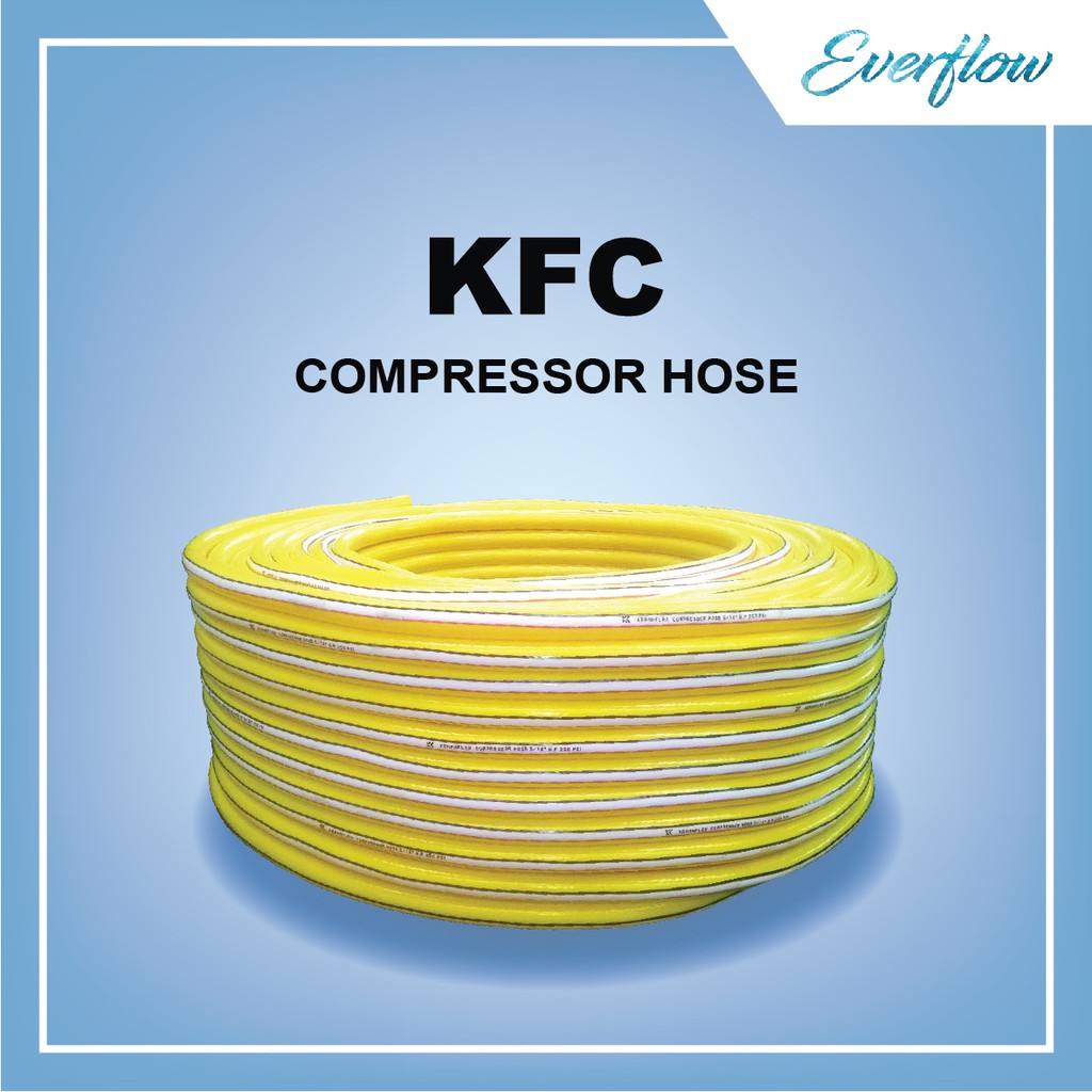 Jual Selang Angin kompresor Kemanflex 5/16 inch Include Fiting Nozzle ...