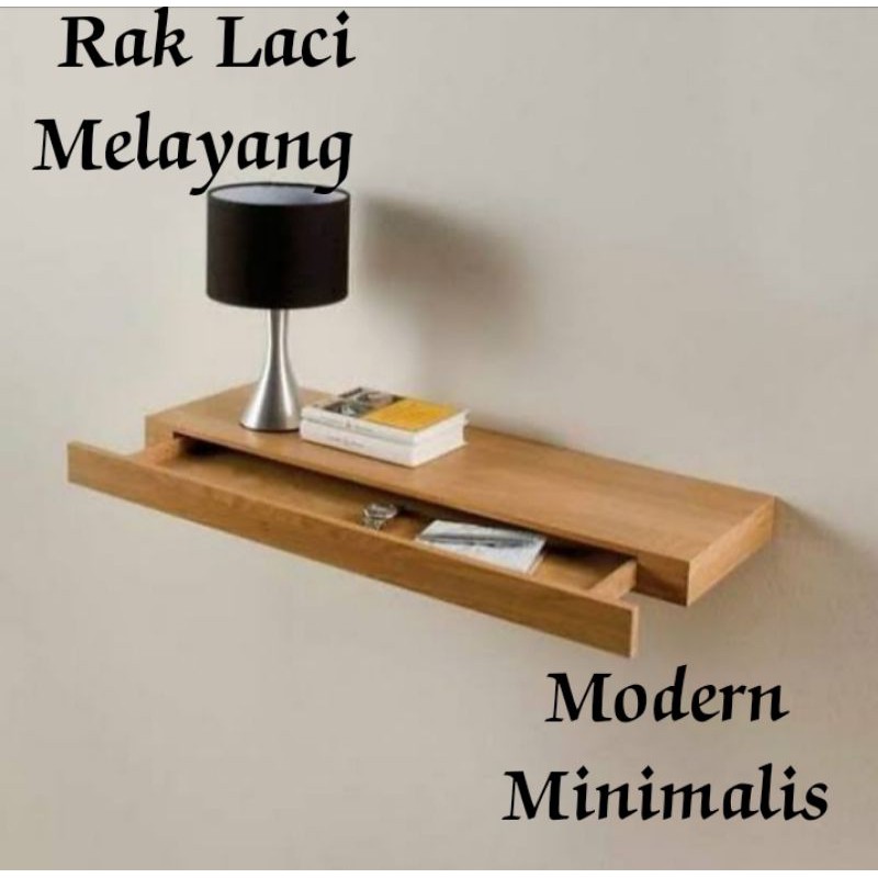 Jual Rak Laci melayang nakas Laci meja rias Laci Gantung | Shopee Indonesia