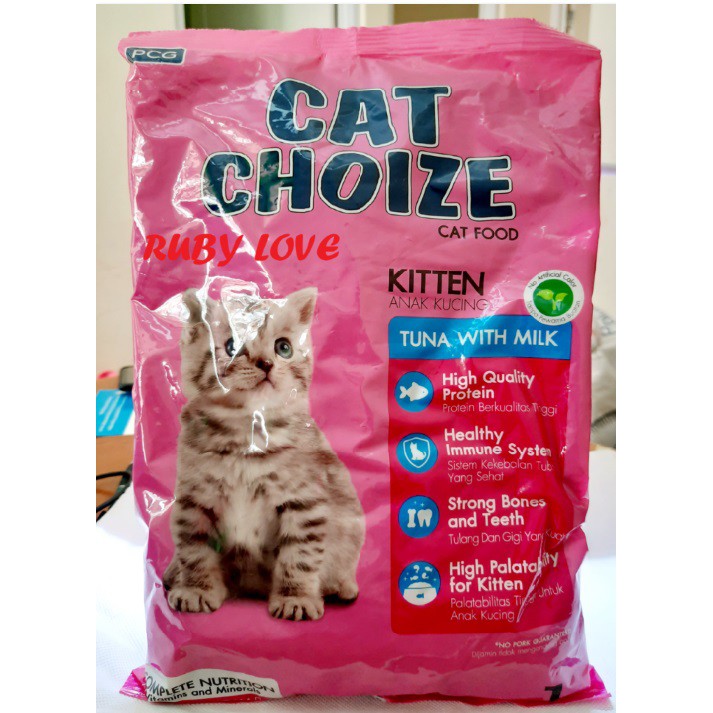Jual CAT CHOIZE KITTEN 1 kg (makanan anak kucing) | Shopee Indonesia