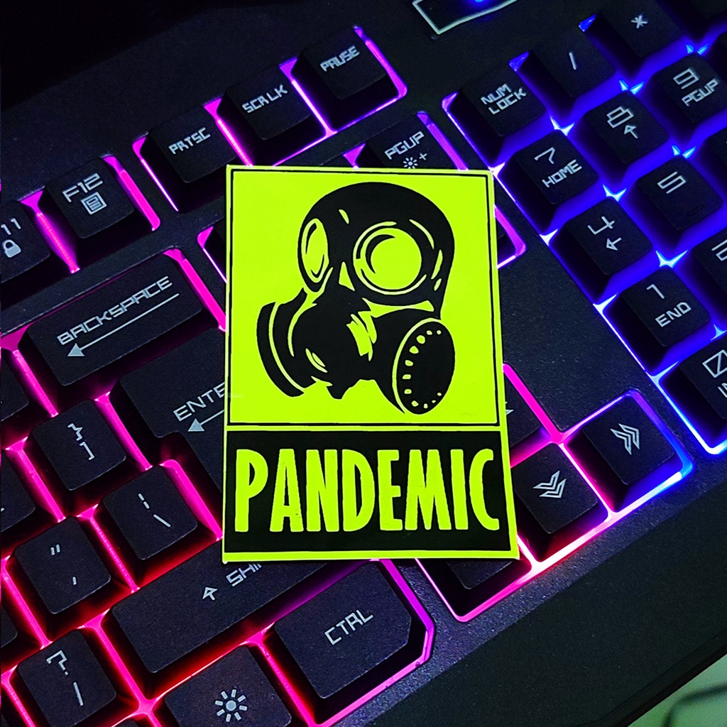Jual Stiker Aesthetic PANDEMIC SERIES - STICKER TUMBLR MOTOR JOURNAL ...