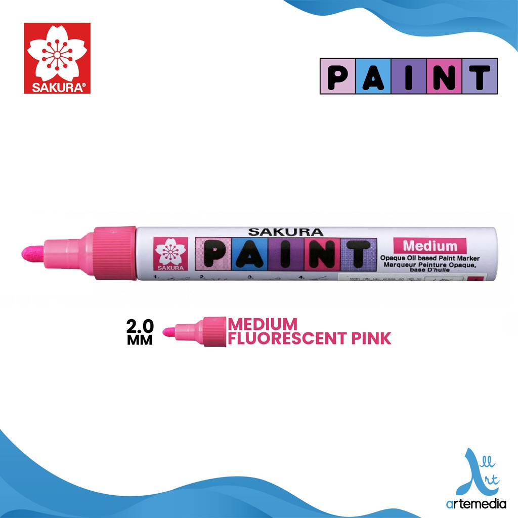 Jual Sakura Paint Marker Pigment Color | Shopee Indonesia
