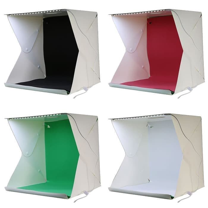 Jual LARGE Size - Mini Studio Photo Box 4 Warna Background | Shopee ...