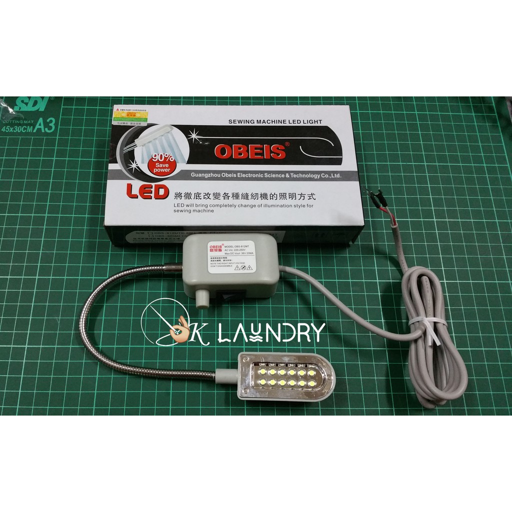 Jual Lampu LED Mesin Jahit 12 Titik OBEIS 812-MT Model Kabel | Shopee ...