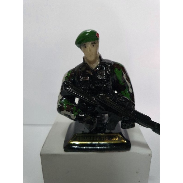 Jual Miniatur patung Tni As Loreng | Patung miniatur mobil Tni Ad ...