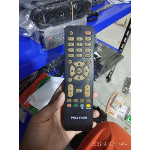 Jual REMOTE REMOT TV POLYTRON LED LCD DEMO ORIGINAL ASLI | Shopee Indonesia