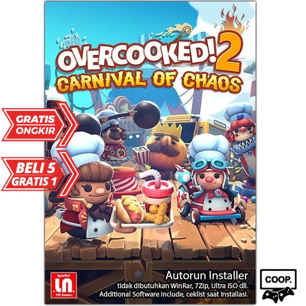 Jual Overcooked 2 - PC / Game Adventure - Download Langsung Play ...