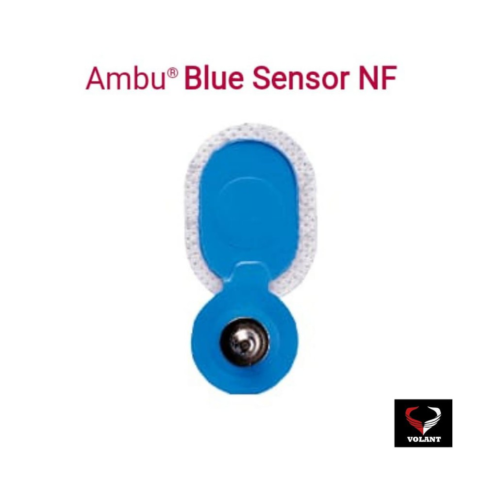 Jual BLUE SENSOR ECG ELECTRODES AMBU, NF-00-S/12 ANAK | Shopee Indonesia