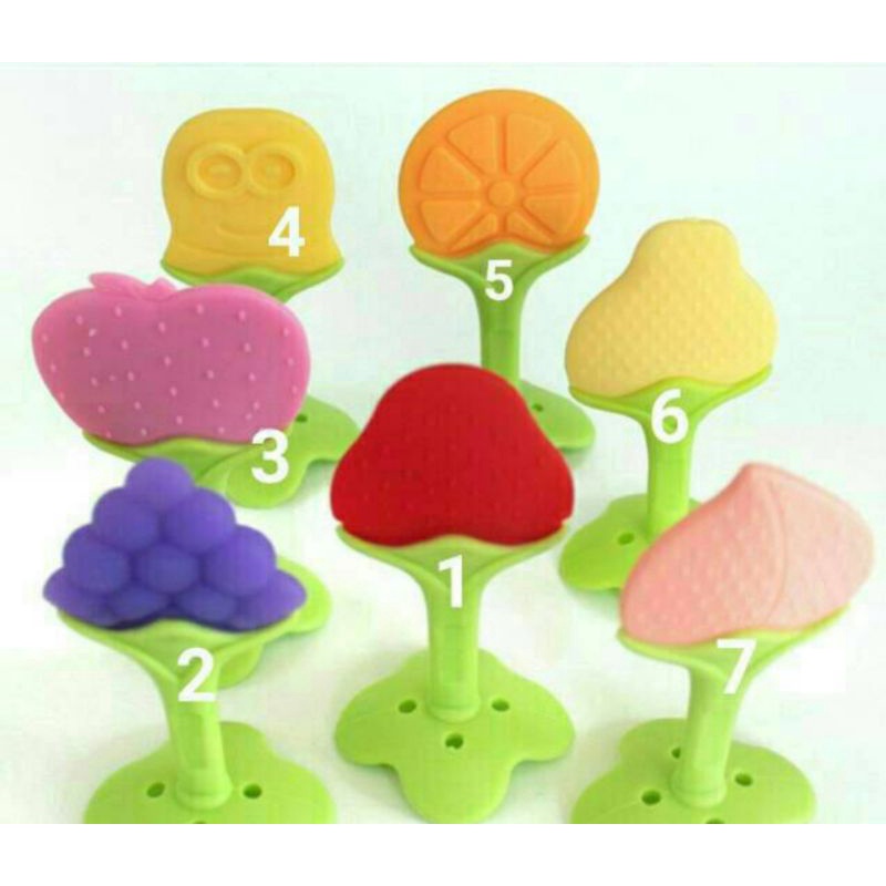 Jual GIGITAN BERBENTUK BUAH (FRUIT TEETHER) | Shopee Indonesia