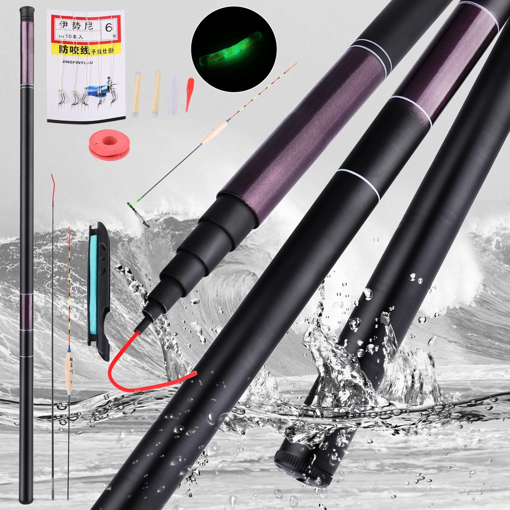 Jual Sougayilang joran Tegek Fishing Rod Carbon Tegek Panjang carbon ...