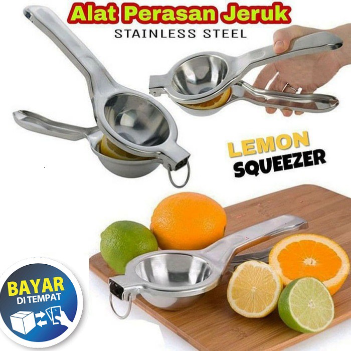 Jual Alat Peras Lemon / Perasan Jeruk Lemon Stainless Steel | Shopee ...