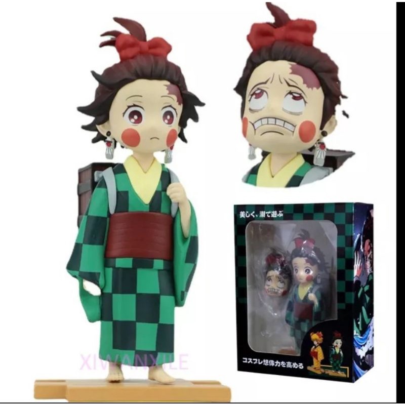 Jual Action figure kimetsu no yaiba Distric arc (Geisha) Kamado Tanjiro ...