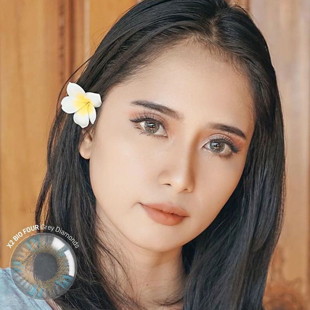 Jual Softlens X2 Bio Four Grey Diamonds dan Chocolate Mousse Softlen ...