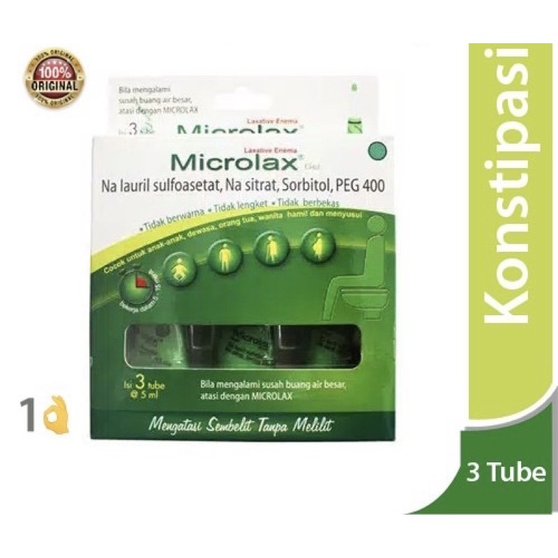 Jual Microlax isi 3 tube @ 5 ml | Shopee Indonesia
