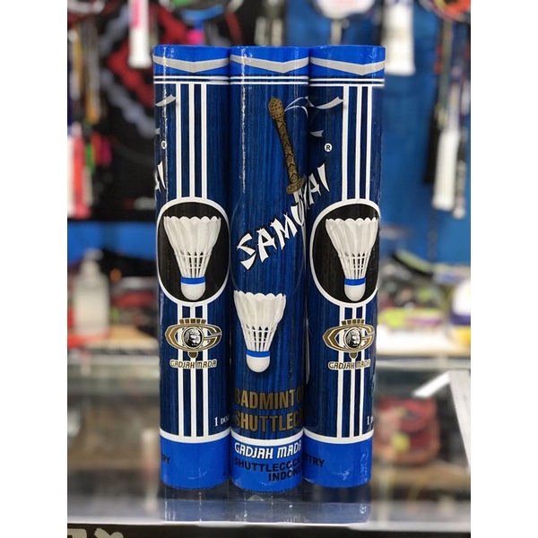 Jual SHUTTLECOCKS SAMURAI BIRU ORIGINAL | Shopee Indonesia