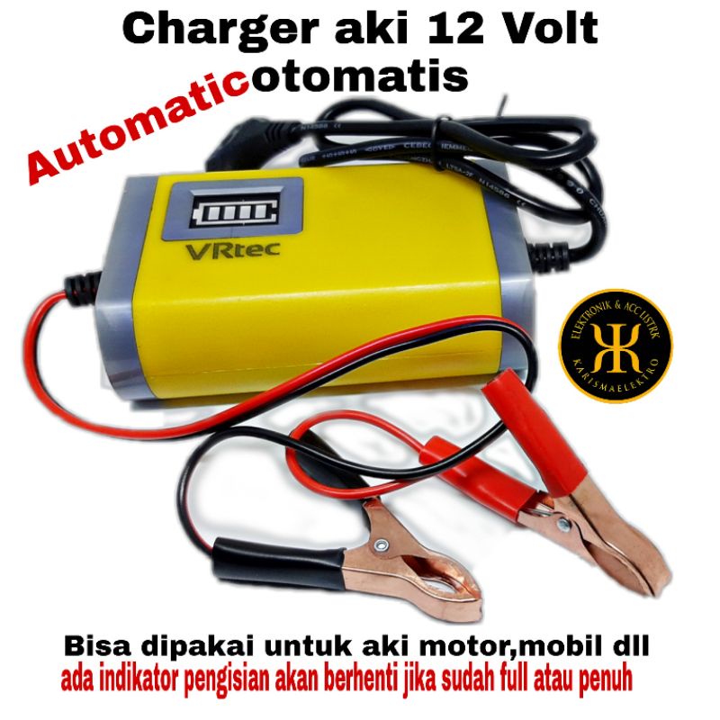 Jual SMART CHARGER ALAT CES AKI MOBIL MOTOR 12V 2 /6/10 /20 AMPERE ...