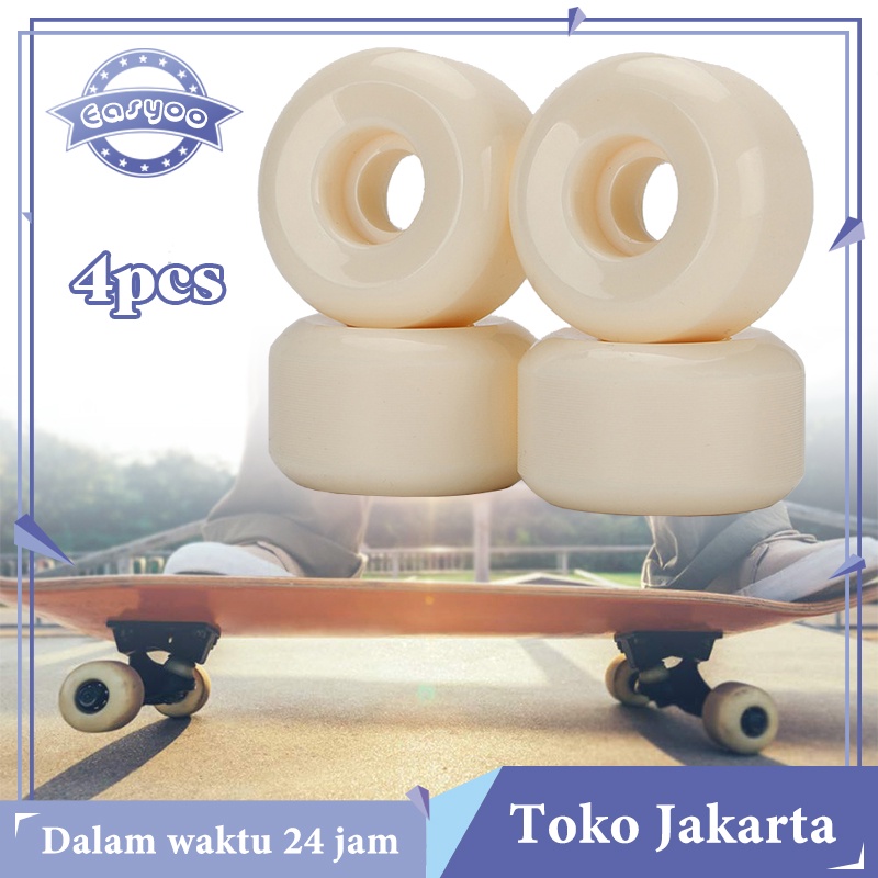 Jual 4pcs Roda Skateboard Anak Dan Dewasa Wheels Skateboard Karet Hard ...