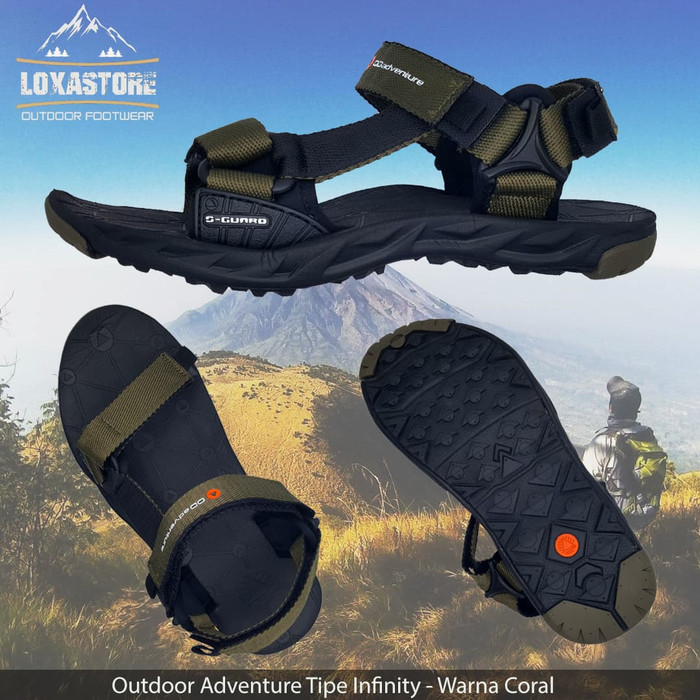 Jual PREMIUM - Sandal Gunung Outdoor Pro Original - Tipe Infinity - Bekasi - Infinity Coral, 40 ...