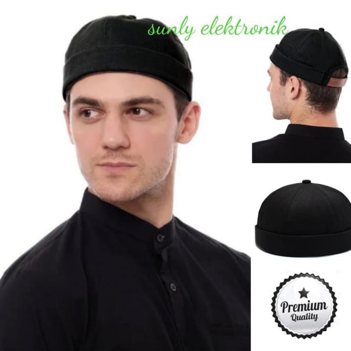 Jual Miki hat peci cap Beanie hat topi peci sholat kopiah gaul hijrah ...