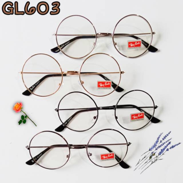 Jual Frame Kacamata Korea Bundar : GL603 | Shopee Indonesia