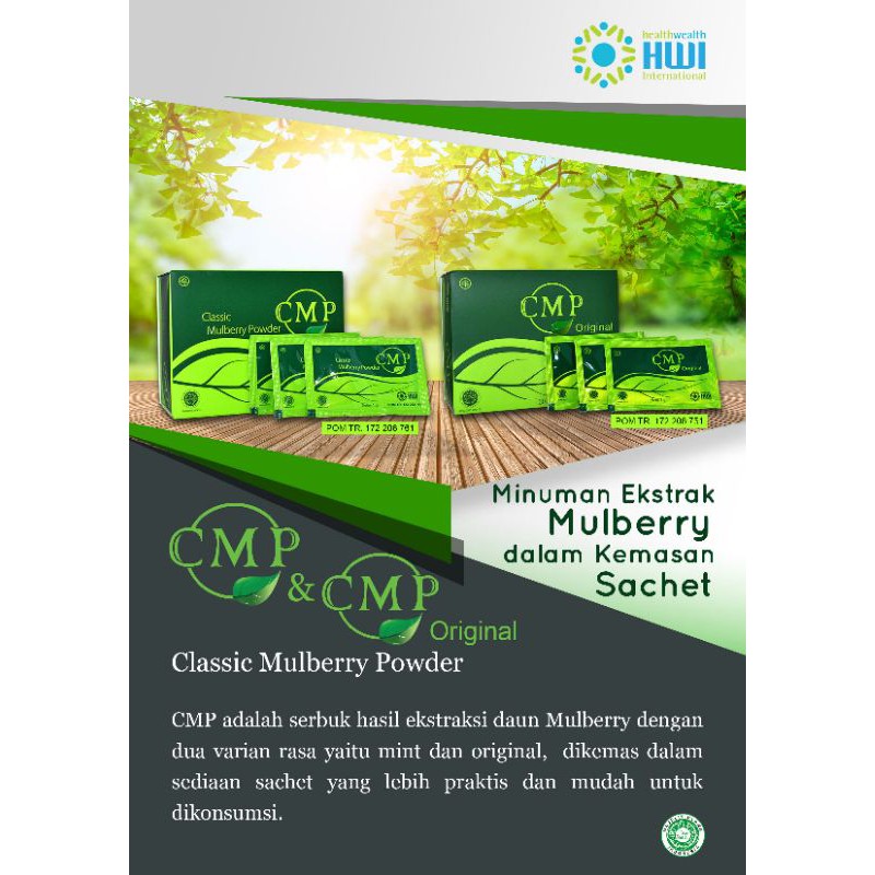 Jual HWI CMP (ORIGINAL, CLASSIC MULBERRY POWDER) MEMBER RESMI | Shopee ...