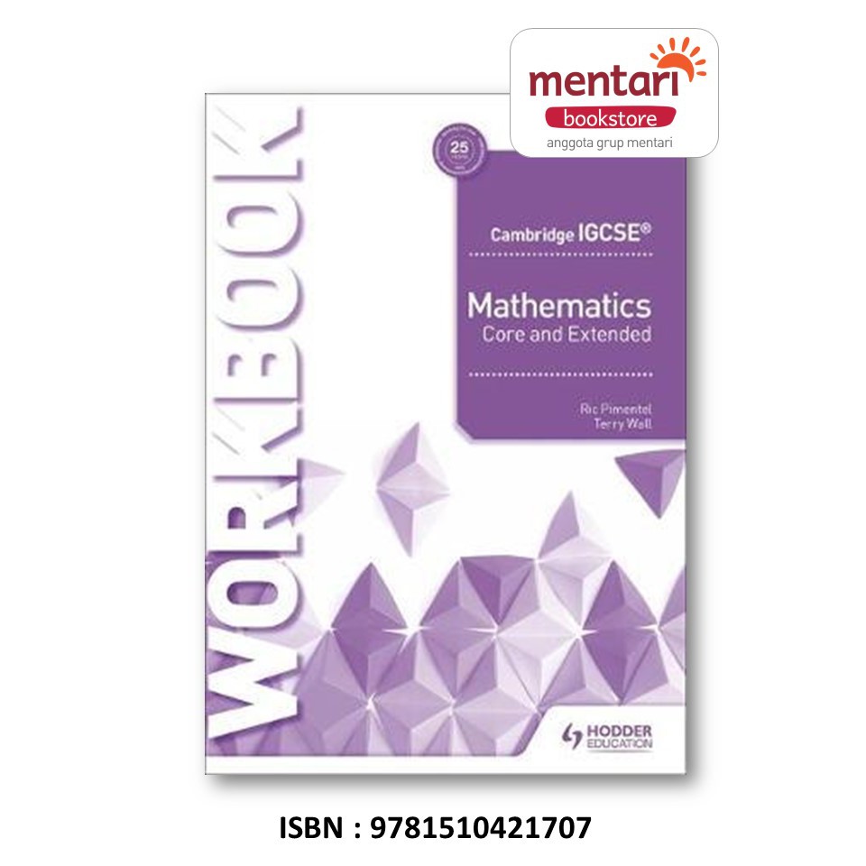 Jual Cambridge IGCSE Mathematics Core and Extended 4th edition | Shopee ...