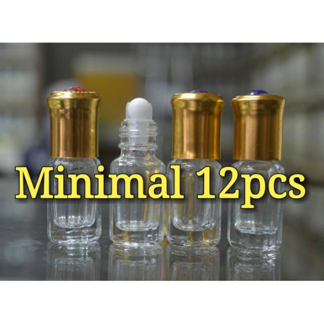 Jual Botol parfum ROLL ON 3ml (TOLA3ml) | Shopee Indonesia