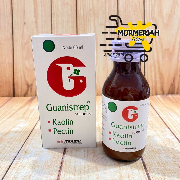 Jual GUANISTREP Sirup 60 ml-Syrup Obat Diare Kaolin Pectin | Shopee ...