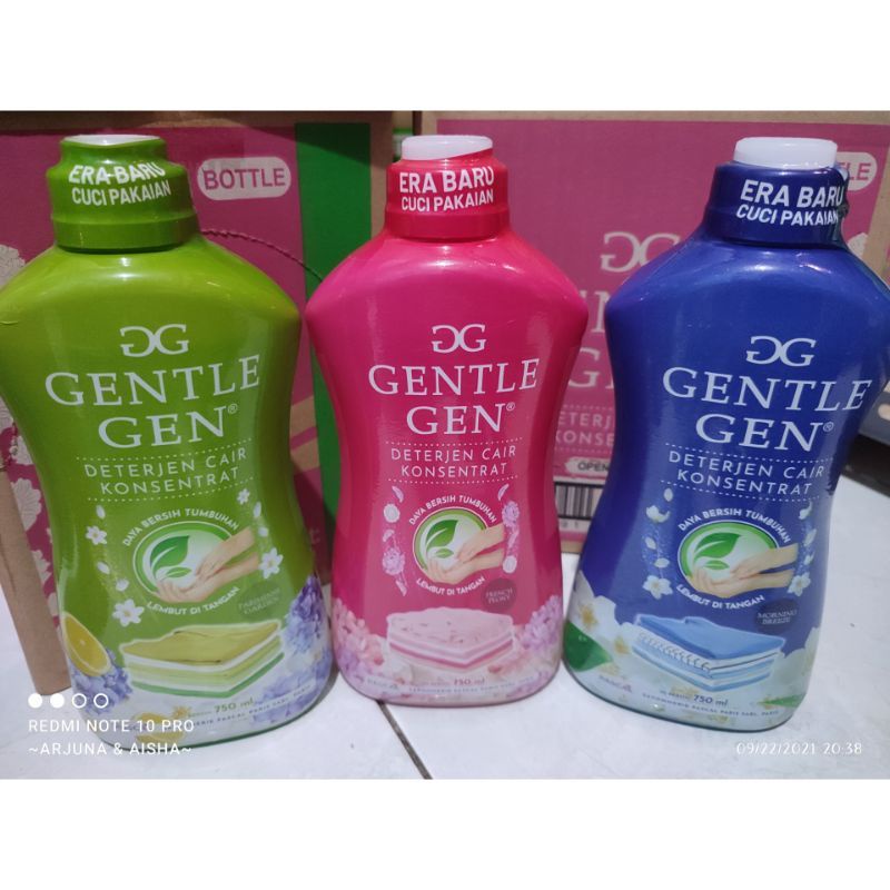 Jual Gentle Gen morning Biru ,pink750 ml | Shopee Indonesia