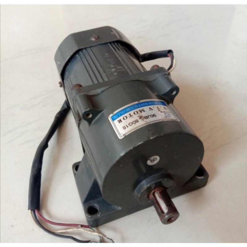 Jual AC Motor Gearbox 220V 90W Ratio 1:50 VTV Motor Manufacture ...