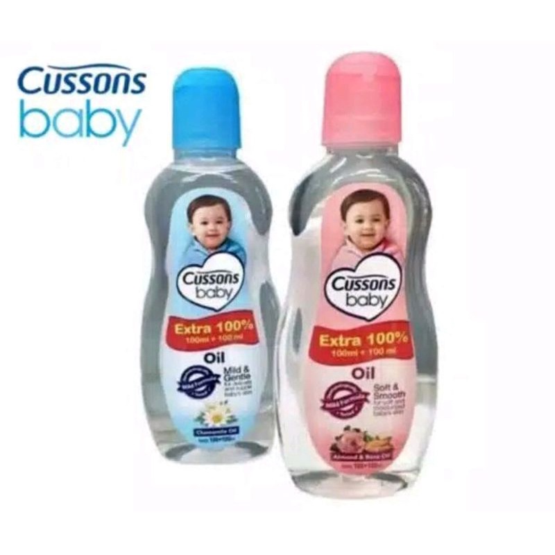 Jual CUSSONS BABY OIL 50ml+50ml | Shopee Indonesia