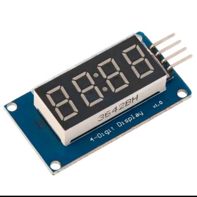 Jual TM1637 4 Digit 7 Segment Tube LED Red Digital Displa | Shopee ...