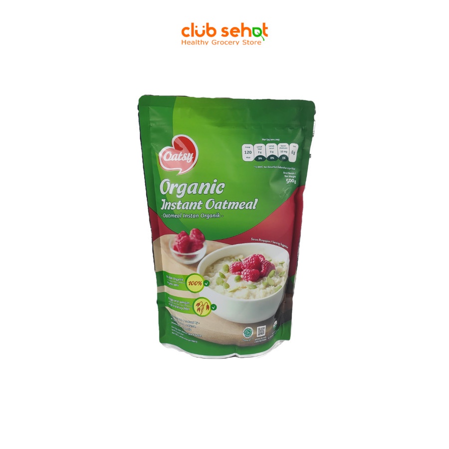 Jual OATSY - ORGANIC INSTANT OATS 500GR | Shopee Indonesia