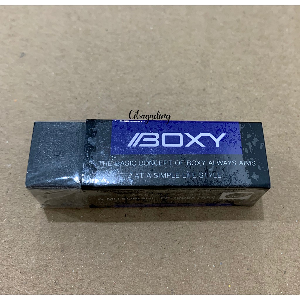 Jual PENGHAPUS ERASER STIP BOXY BESAR BIRU DUST FREE HITAM BESAR ANAK ...