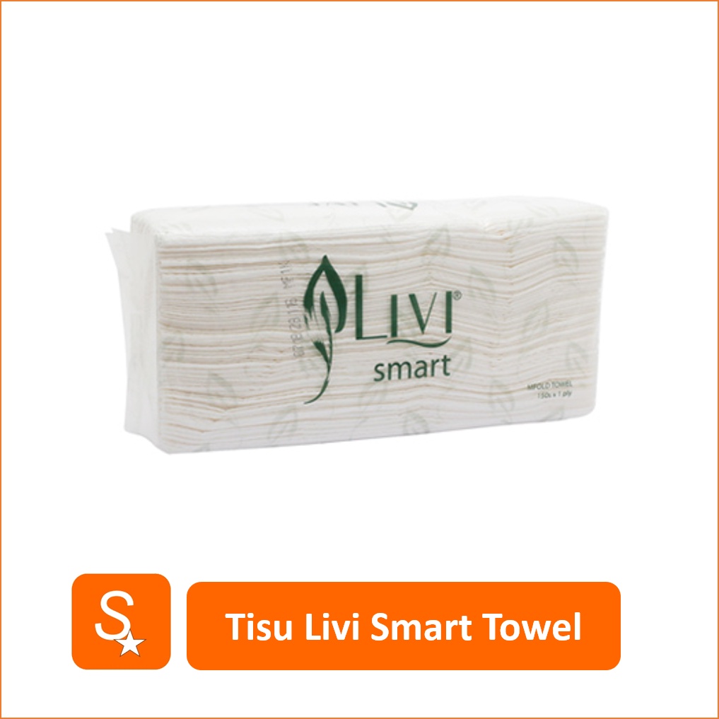 Jual Tissue Livi Smart Multifold Towel Tisu Wastafel Tisu Minyak ...