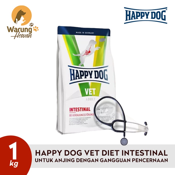Jual Happy Dog Vet Diet Intestinal 1 Kg | Shopee Indonesia