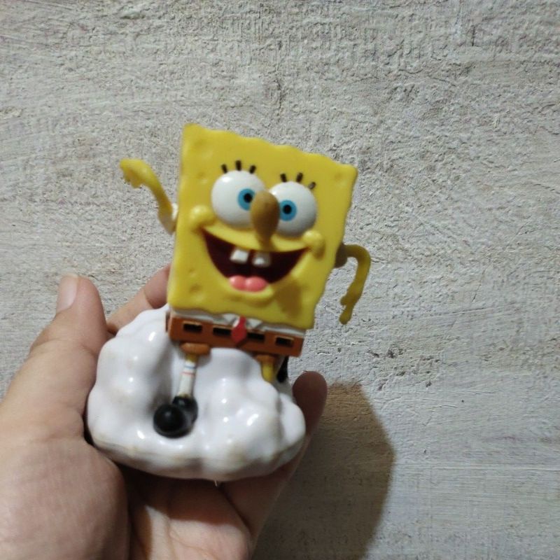 Jual FIGURE SPONGEBOB SQUAREPANTS MAINAN HAPPY MEAL MCD | Shopee Indonesia