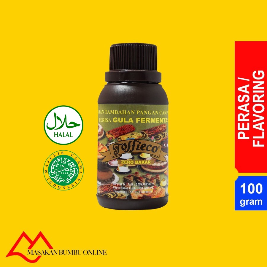Jual Perasa RUM Halal - Zero Bakar Merk Toffieco | Shopee Indonesia