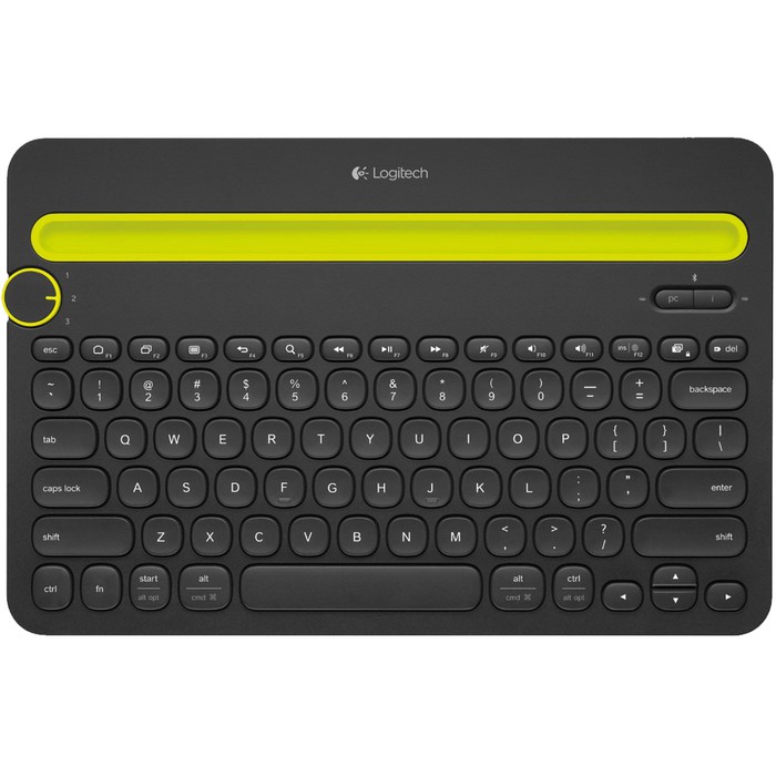 Jual Logitech K480 Keyboard Wireless Multi Device - ORIGINAL | Shopee ...