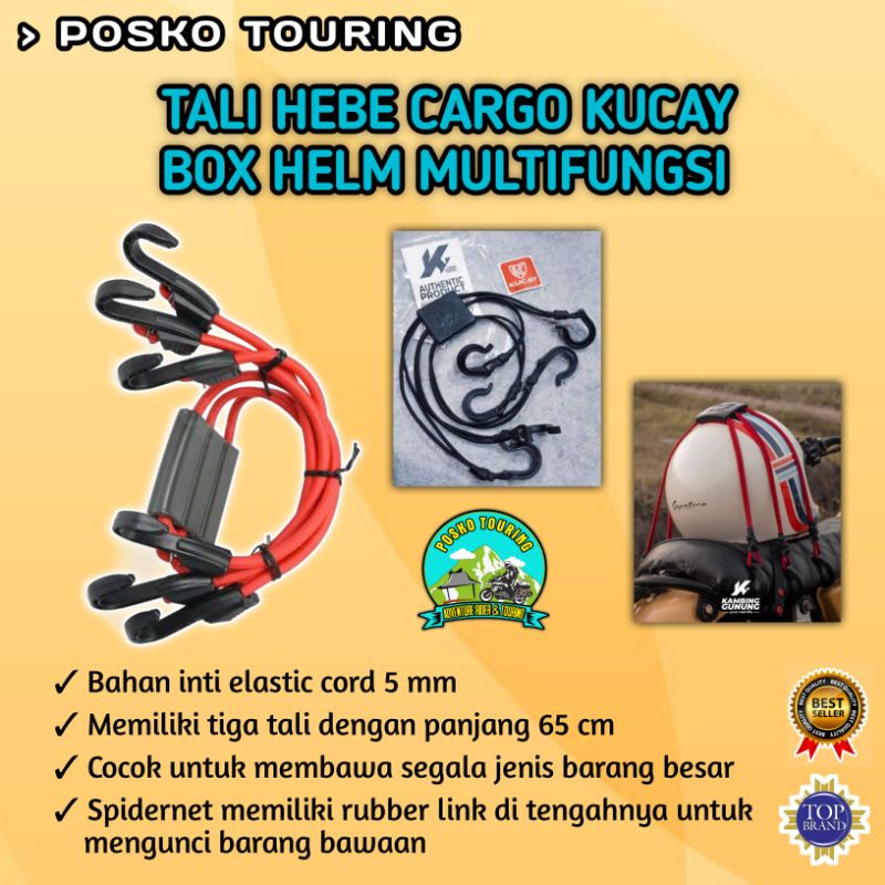 Jual Tali Hebe Cargonet Kucay Tali Jaring Box Motor Touring | Shopee ...