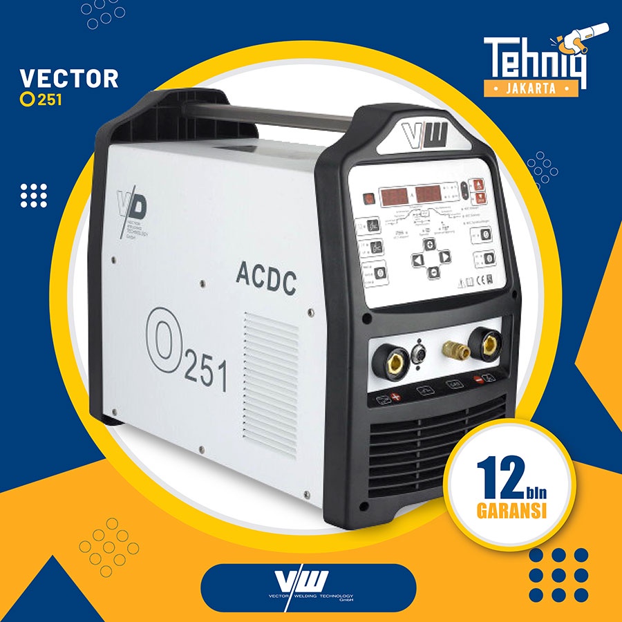 Jual Mesin Las Listrik / Trafo Las 3 Mode VECTOR O-251 (ACDC TIG PULSE ...
