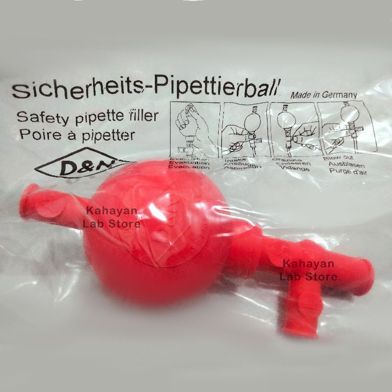 Jual Bola Hisap Ball Pipette Merk D&N Made in Germany | Shopee Indonesia