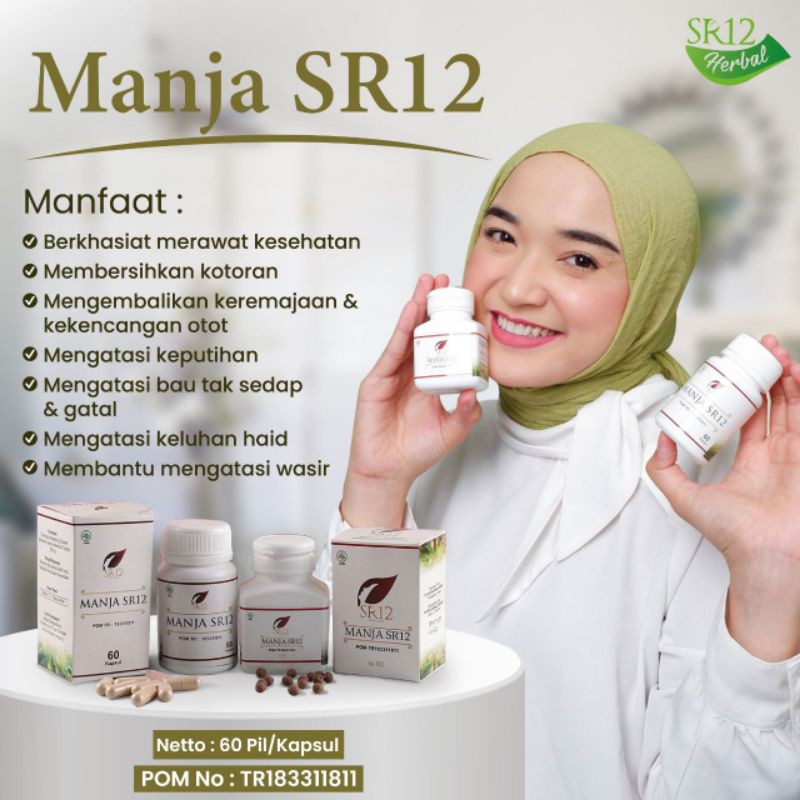 Jual MANJAKANI SR12 100% HERBAL [JAMU] MERAWAT ORGAN INTIM | Shopee Indonesia